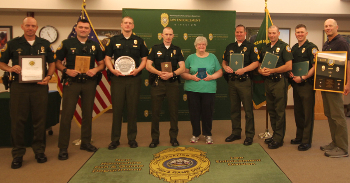 New Hampshire Fish and Game Department Conservation Officers Honored ...