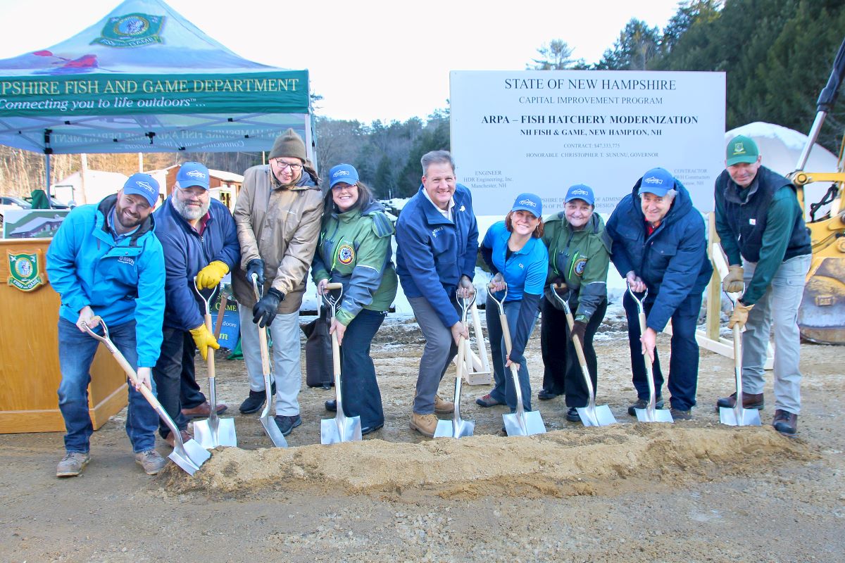 Groundbreaking Ceremony for New Modern Fish Hatchery Held – NH Fish and ...